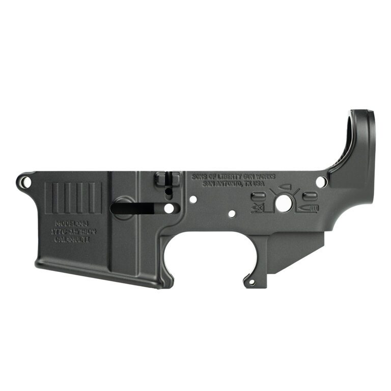 SOLGW Rebellious Stripes Stripped Lower Receiver | Sons Of Liberty Gun ...