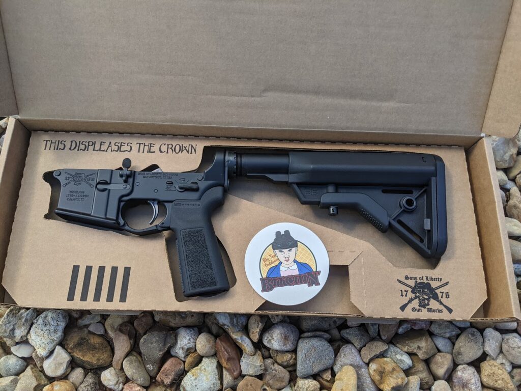 SOLGW M4 Complete Lower w/ A5 Buffer System | Complete Lower Receiver ...