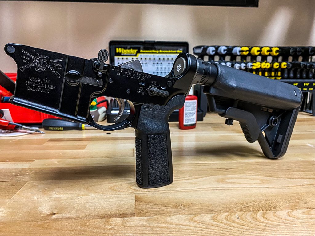 SOLGW M4 Complete Lower w/ A5 Buffer System | Complete Lower Receiver ...