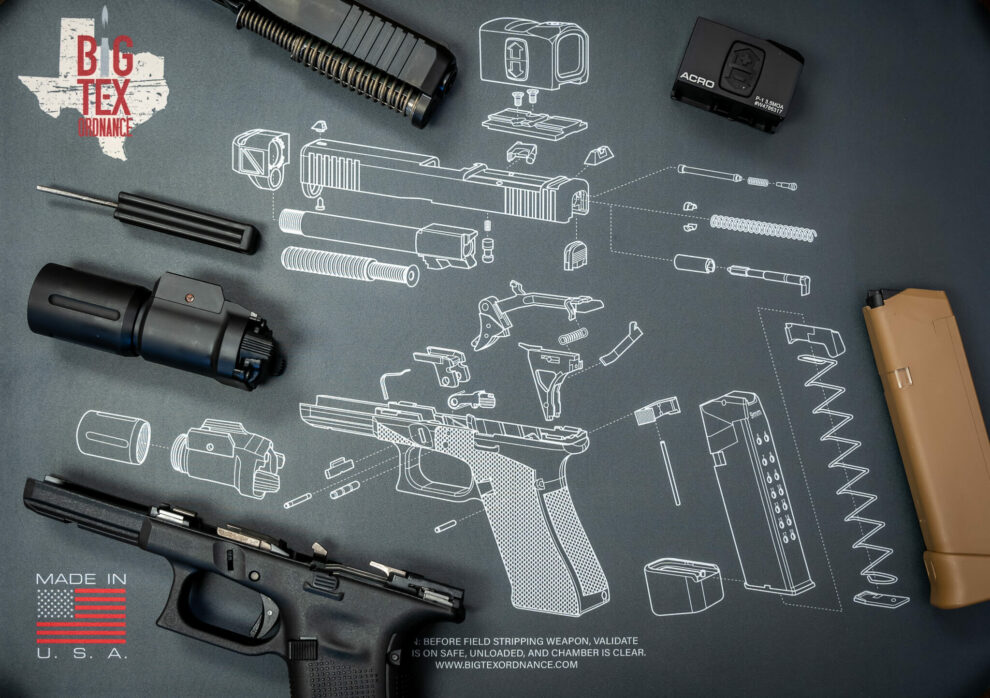 Big Tex Promat Gun Cleaning Mats | Big Tex Ordnance