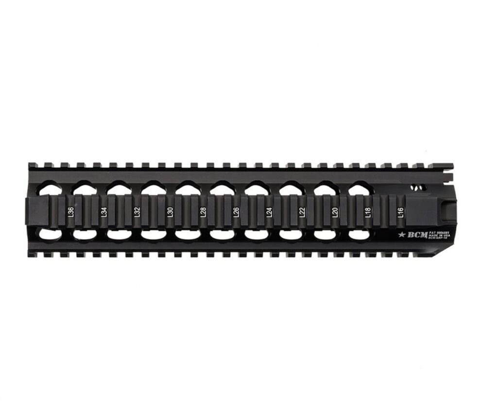 BCM® QRF-10 (Quad Rail Free Float Handguard) 10" | Big Tex Ordnance