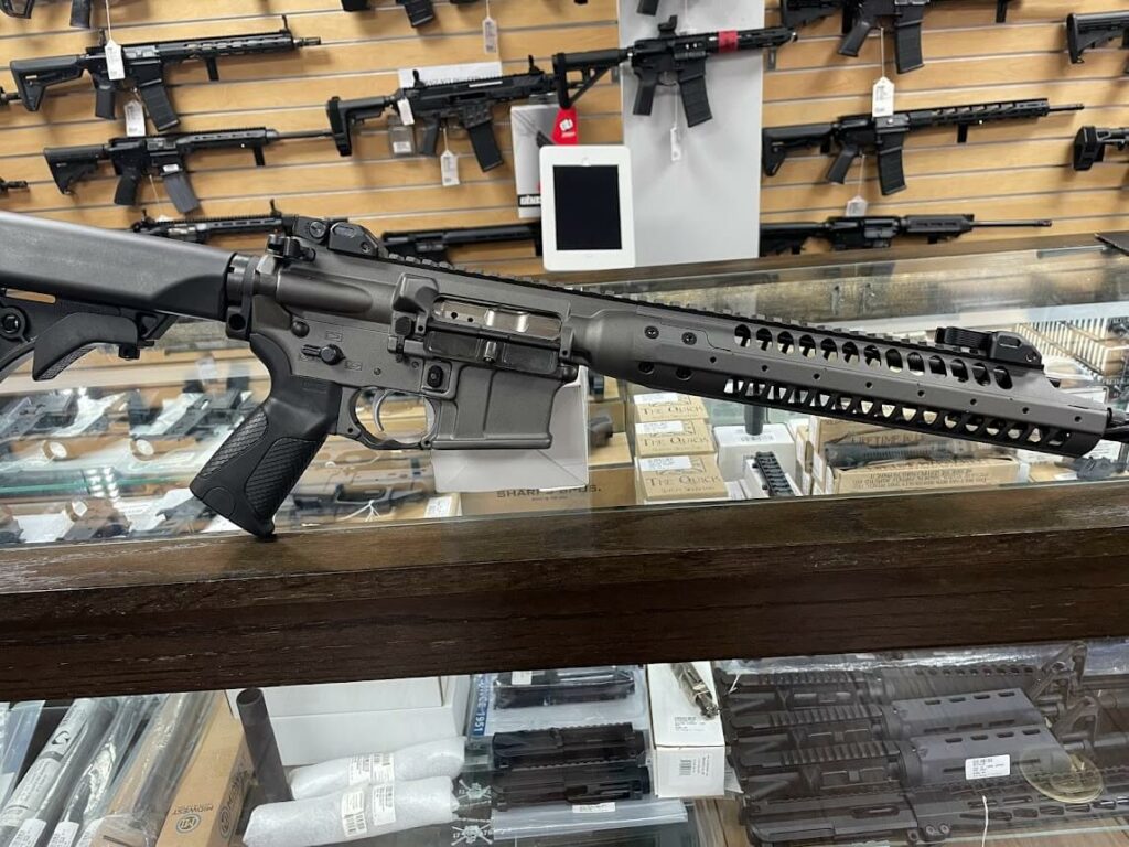 LWRC Six8-A5 16.1"Tungsten Grey 6.8SPC | SIX8A5RTG16 | Big Tex Ordnance