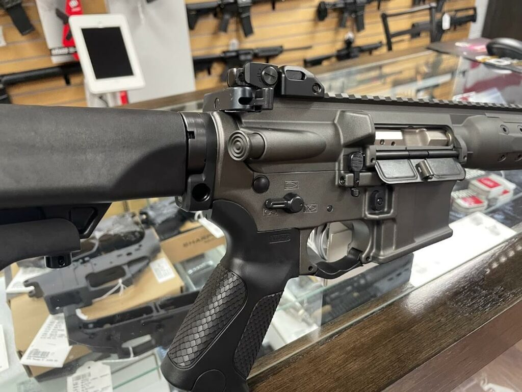 LWRC Six8-A5 16.1"Tungsten Grey 6.8SPC | SIX8A5RTG16 | Big Tex Ordnance