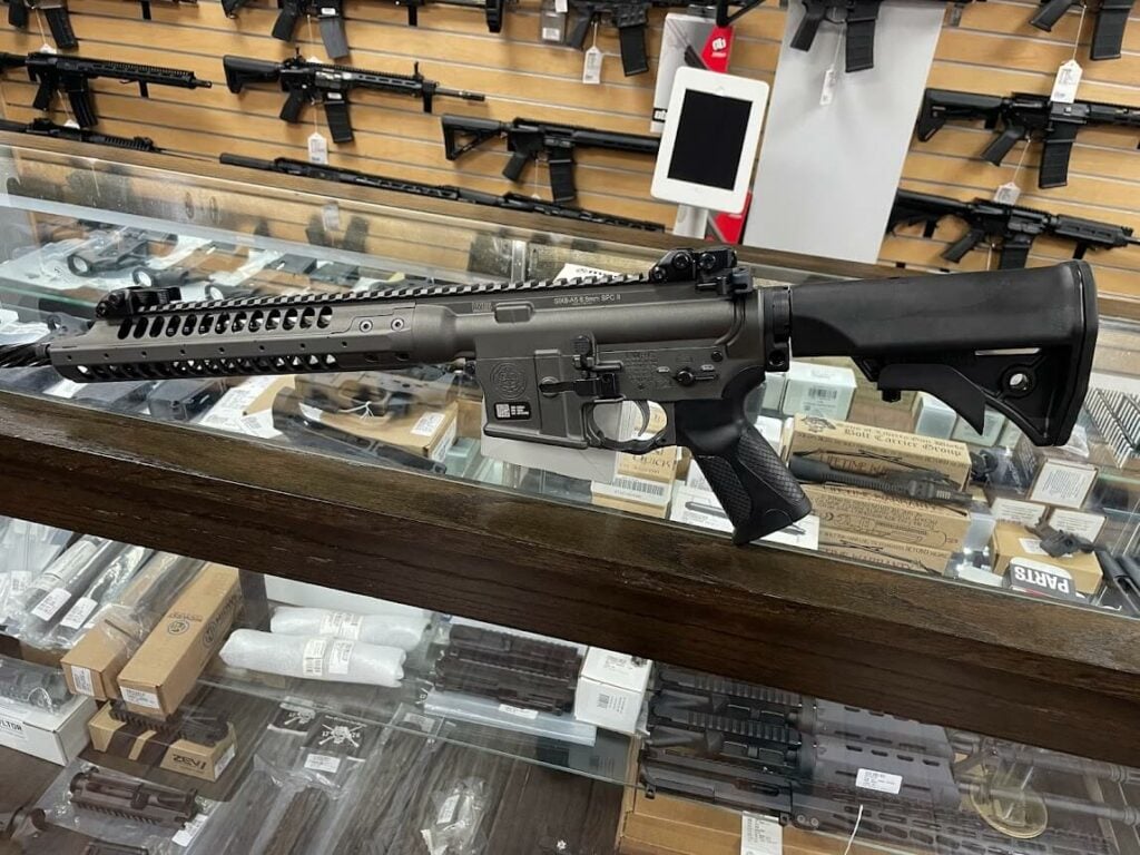 LWRC Six8-A5 16.1"Tungsten Grey 6.8SPC | SIX8A5RTG16 | Big Tex Ordnance