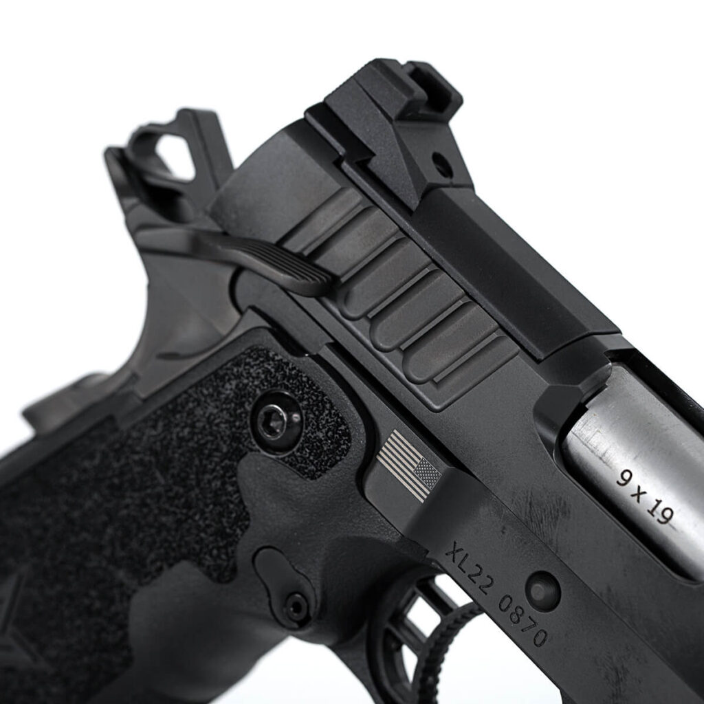 Staccato XL 9mm Optics Ready DLC Stainless Bull Barrell G2 Grip 10-1300 ...