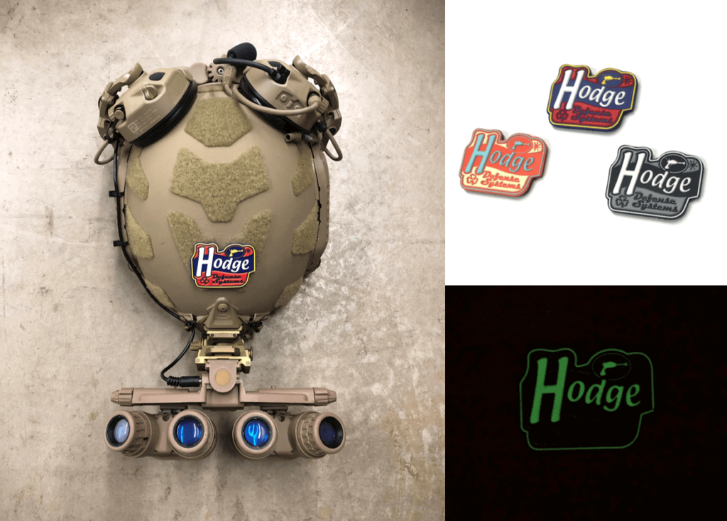 Hodge Defense Sign Logo PVC | Big Tex Ordnance