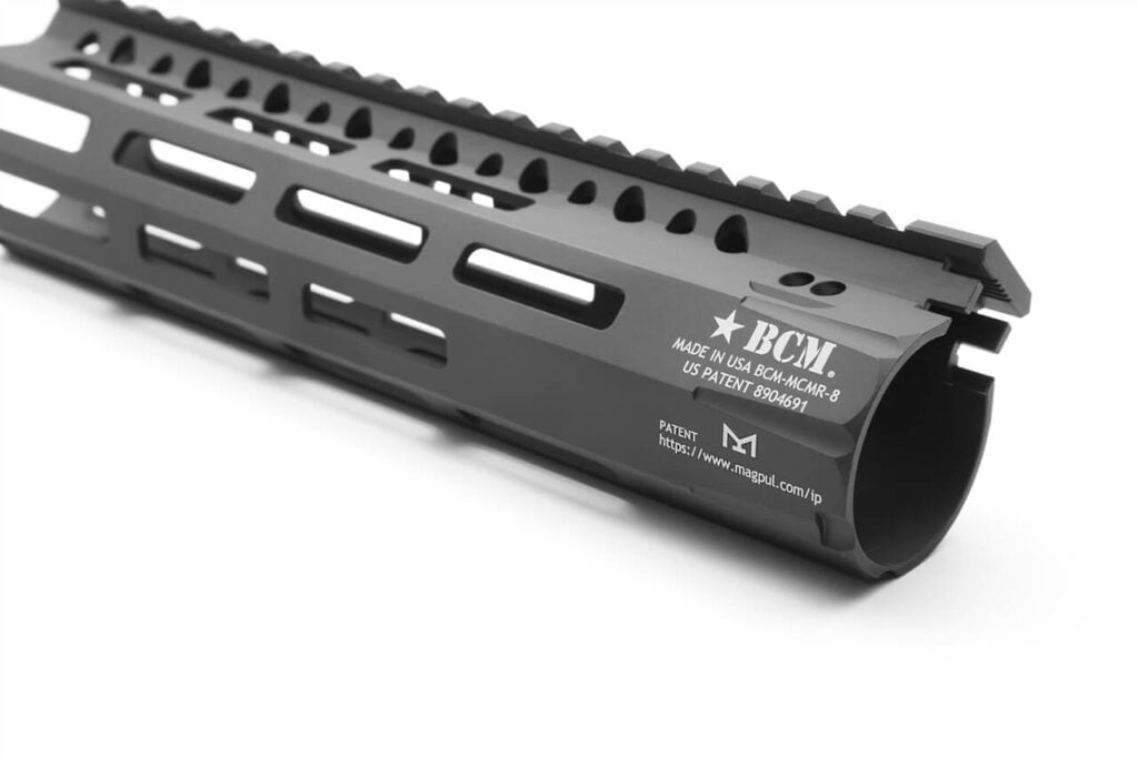 BCM® MCMR-8 Modular Rail AR-15 Handguard | BCM-MCMR-8-556-BLK | Big Tex ...