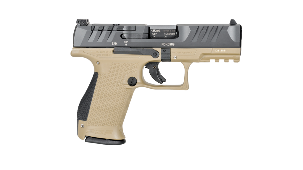 Walther PDP Compact 4" Optic Ready Pistol FDE Frame | Big Tex Ordnance